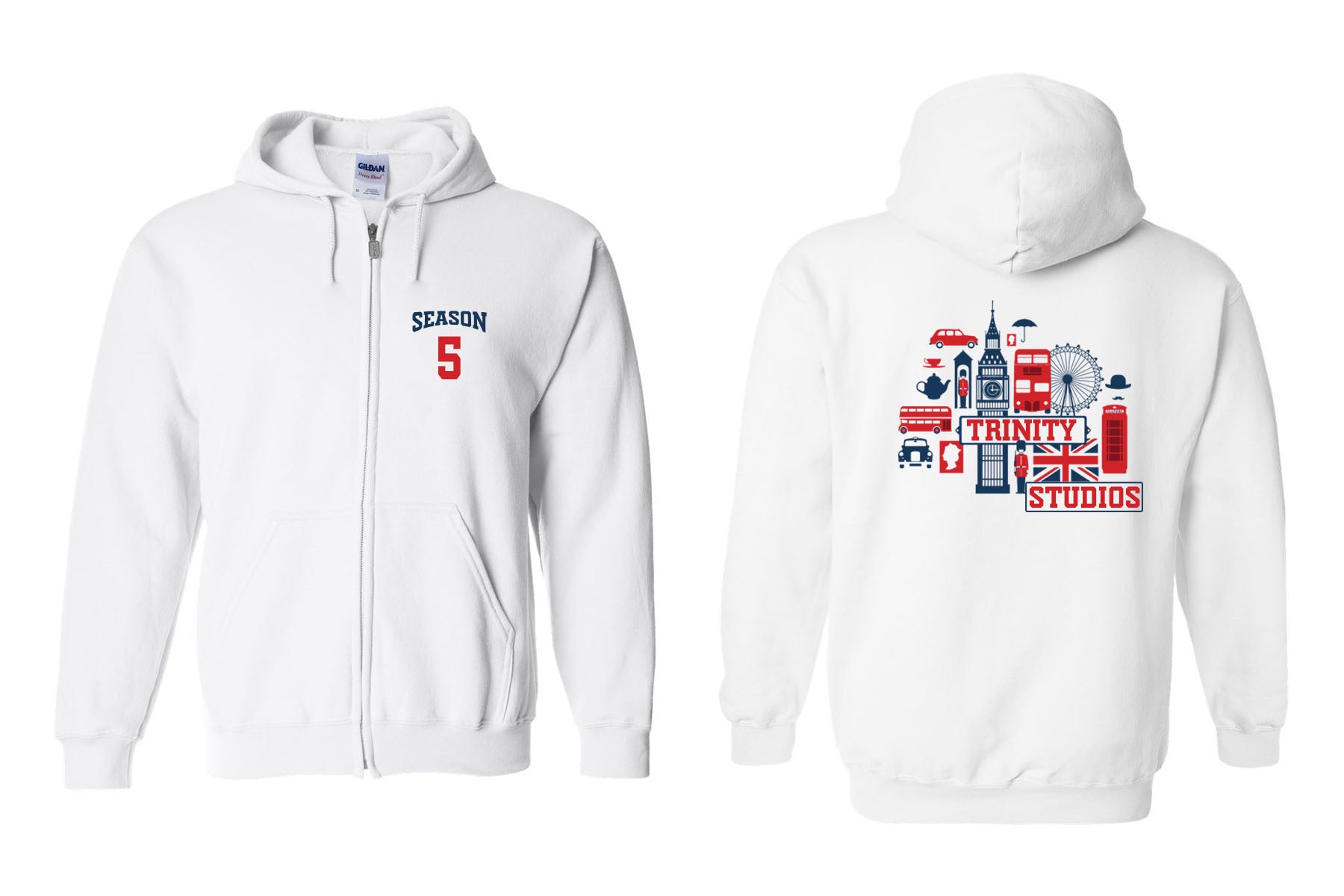 Trinity Season 5 Zip up Sweatshirt