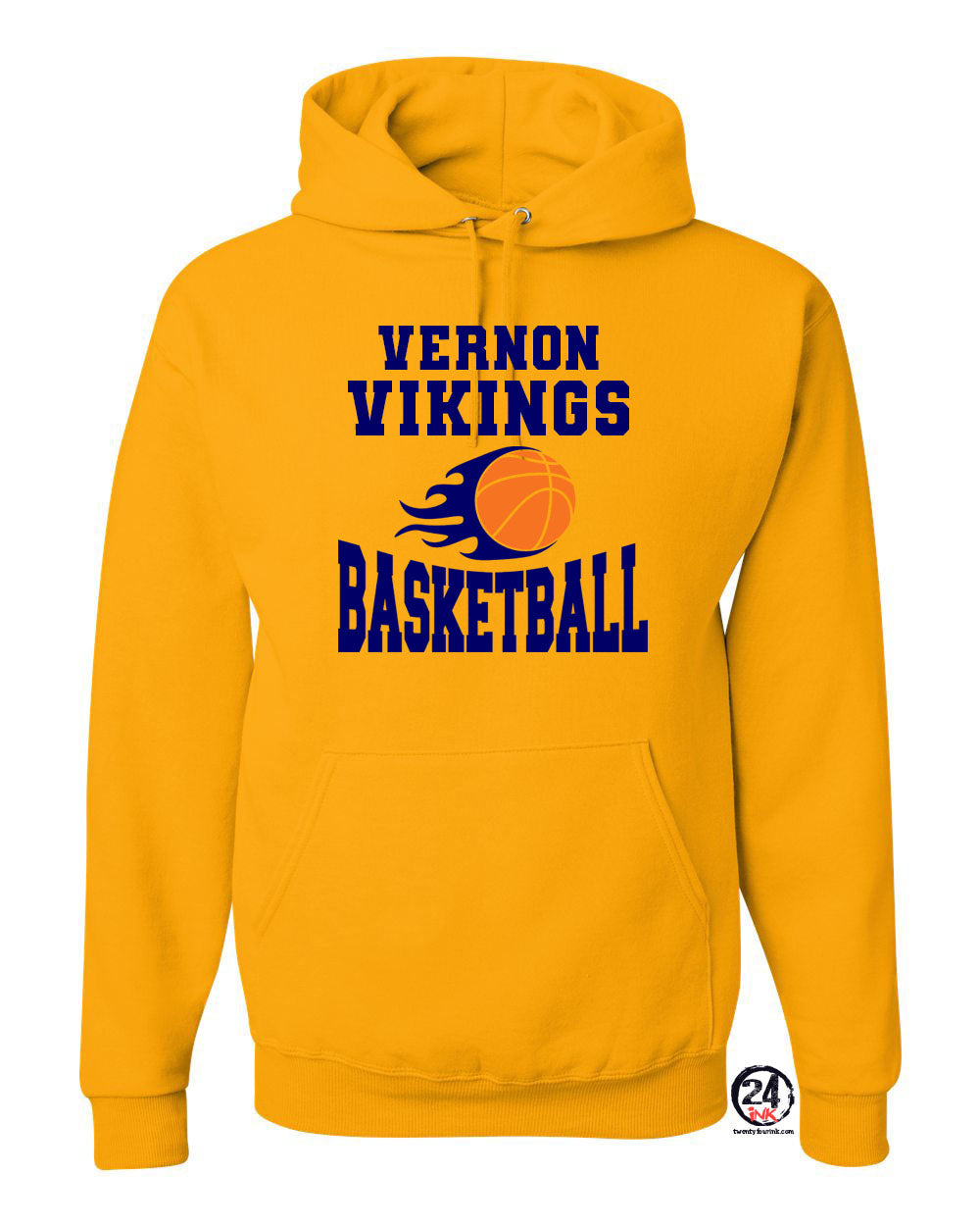 Vernon Basketball Hooded Sweatshirt