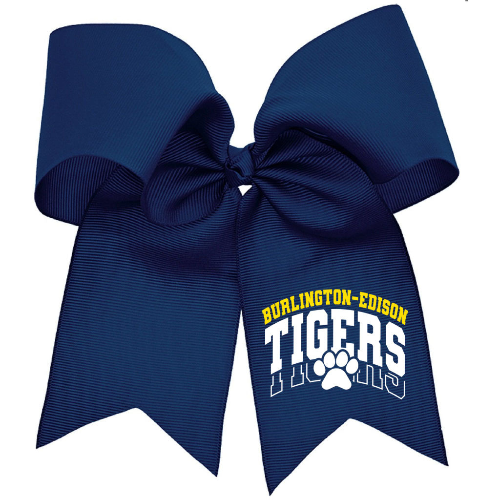 Burlington Edison Cheer Bow Design 1