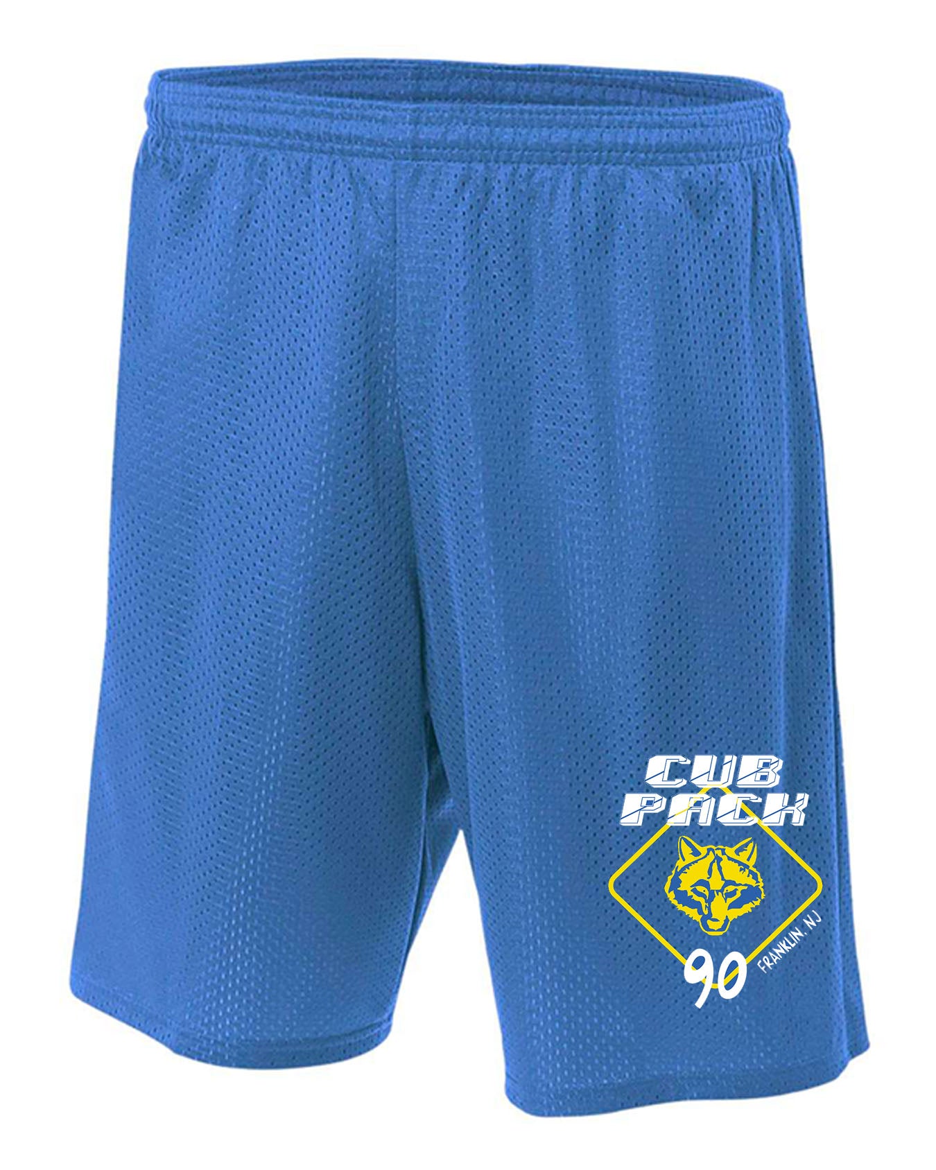Cub Scout Pack 90 Mesh Shorts Design 2