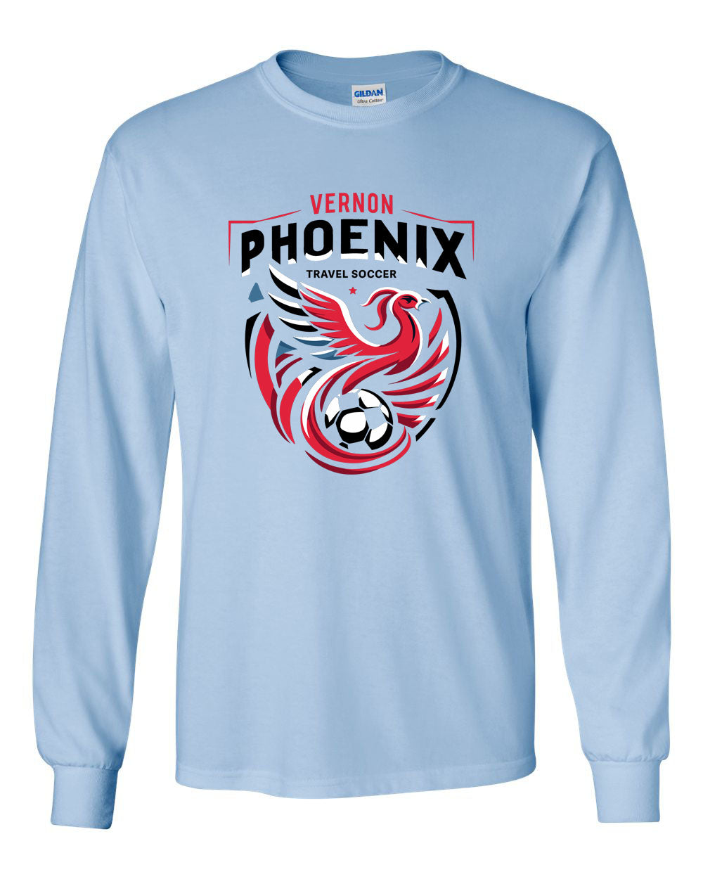 Phoenix Soccer design 1 Long Sleeve Shirt
