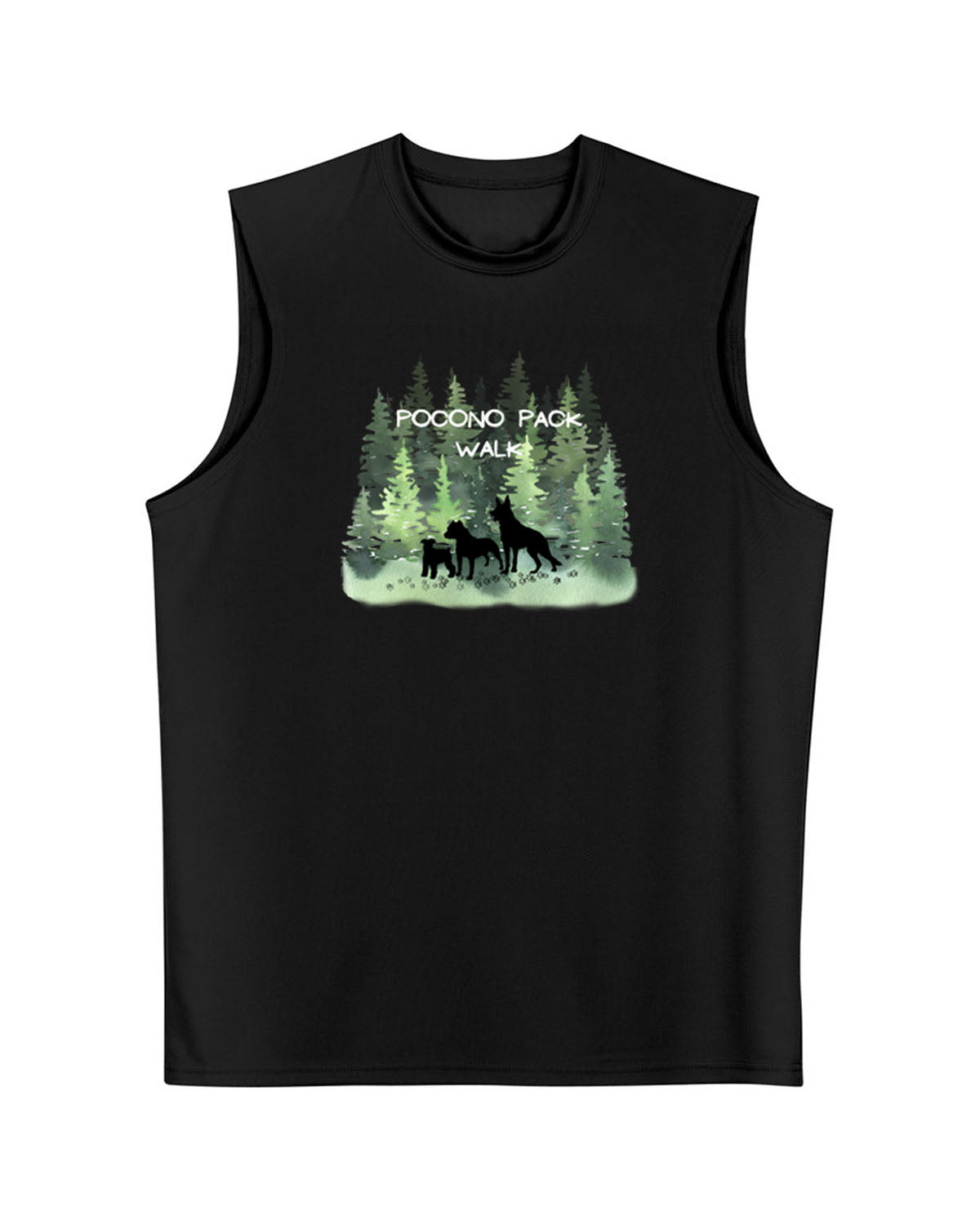 Pocono Pack Design 1 Men's Performance Tank Top