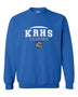 KRHS Football non hooded sweatshirt