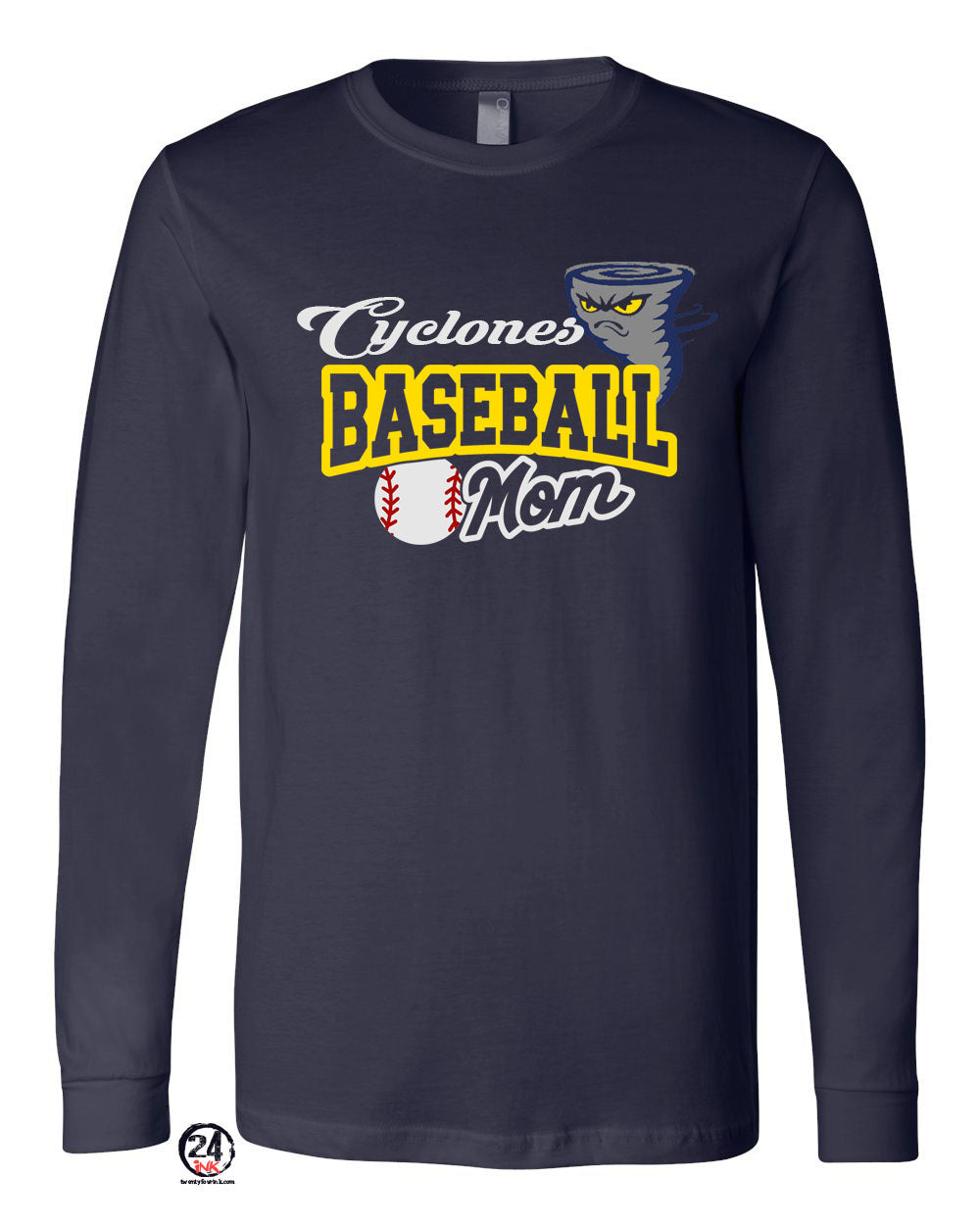 Cyclones Mom Long Sleeve Shirt
