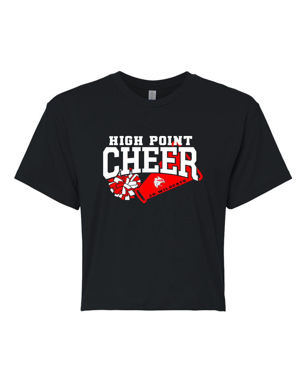 High point Cheer design 1 Crop Top