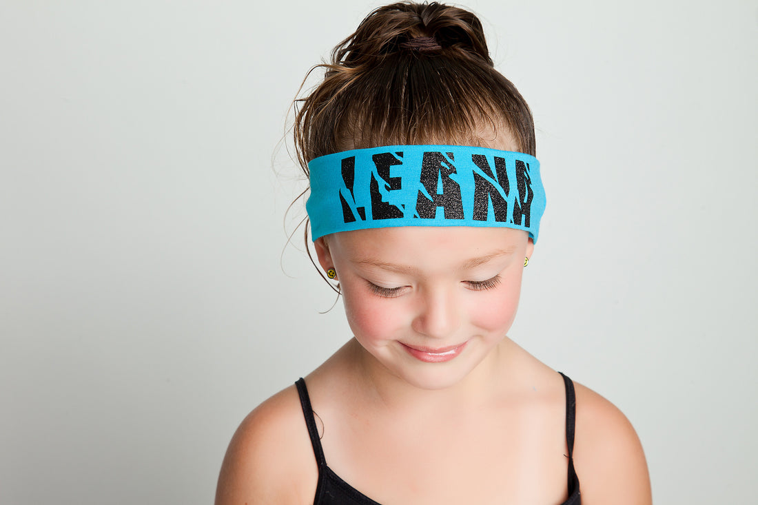 Glitter Personalized Headband