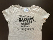 My First Concert T-Shirt