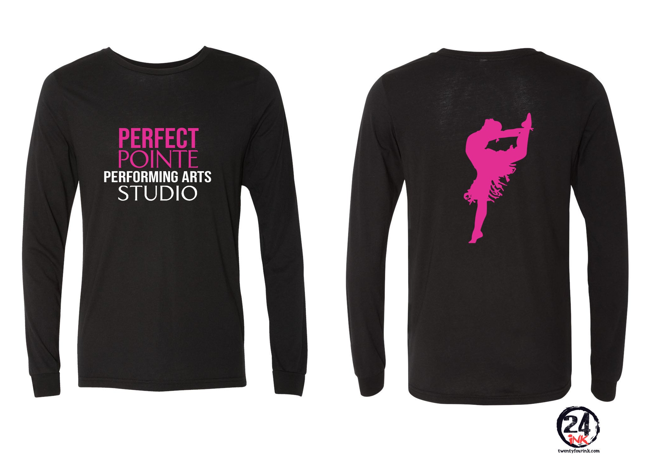 Perfect Pointe Design 5 Long Sleeve Shirt